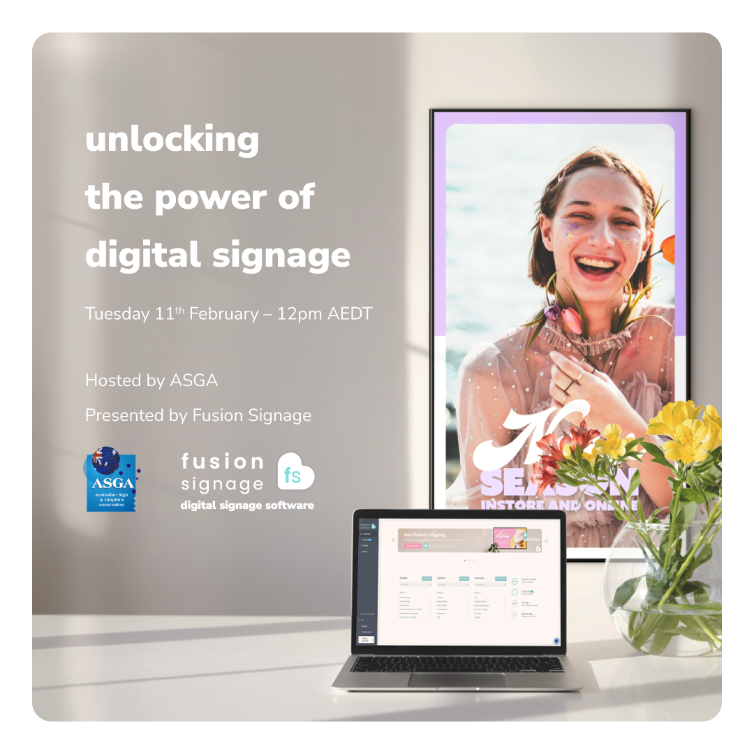 Get Ready to Unlock the Power of Digital Signage - Australian Sign and ...