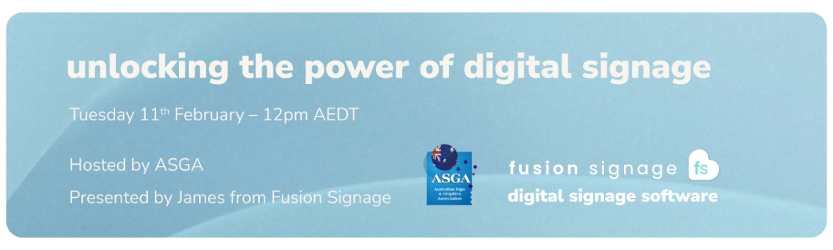 Get Ready to Unlock the Power of Digital Signage - Australian Sign and ...