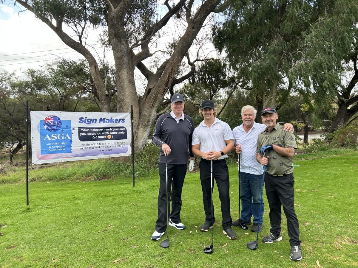 WA Turns Out for ASGA Sign & Print Golf Day - Australian Sign and ...
