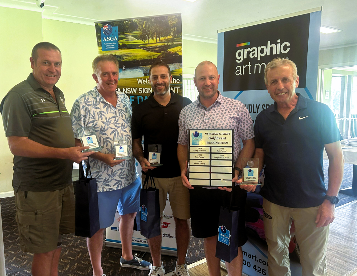 Sunny & Successful ASGA NSW Golf Day - Australian Sign and Graphics ...